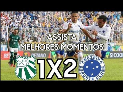 MELHORES MOMENTOS DE CALDENSE 1 X 2 CRUZEIRO GOLS E LANCES 23 02