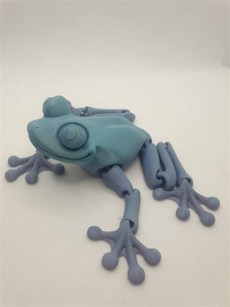 3d Printable Cute Flexi Print In Place Frog • Made With Snapmaker 20