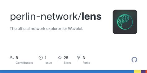 Github Perlin Networklens The Official Network Explorer For Wavelet