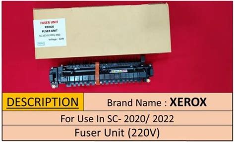 Xerox Sc 2020 2022 Fuser Unit 220v For Copier Industry Copier