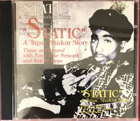 2pac Static A Tupac Shakur Story Japanese Issue Very Rare 14900
