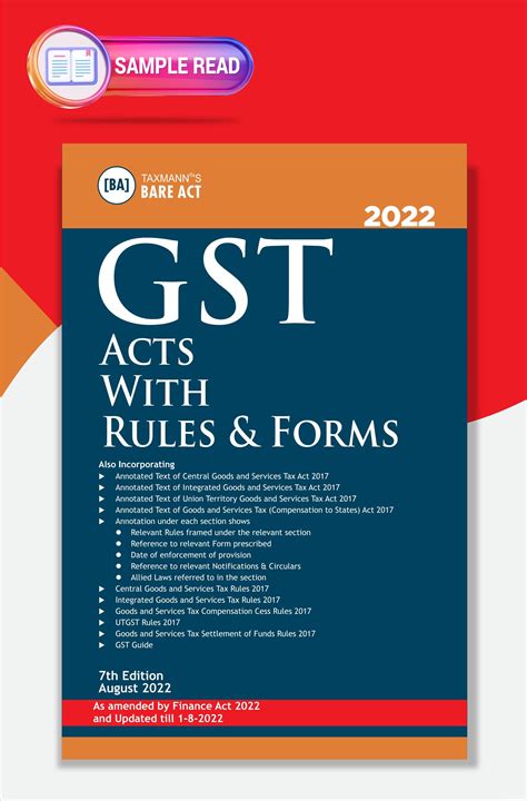 Taxmann GST Acts With Rules Forms By Taxmann Issuu