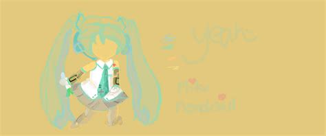 Improved Miku Nendroid Drawing By Pinksterpinkx33 On Deviantart