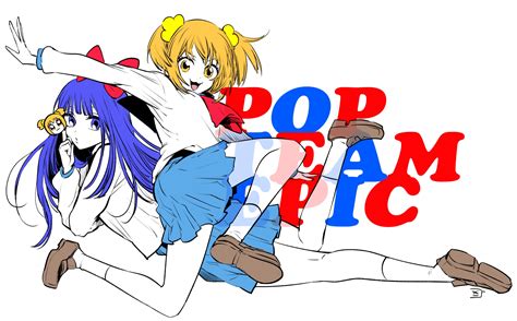 [art] Pop Team Epic Popuko And Pipimi Illustration By Mengo Yokoyari