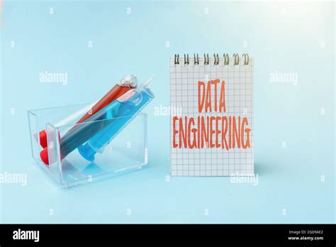 Text Showing Inspiration Data Engineering Word Written On Data Science