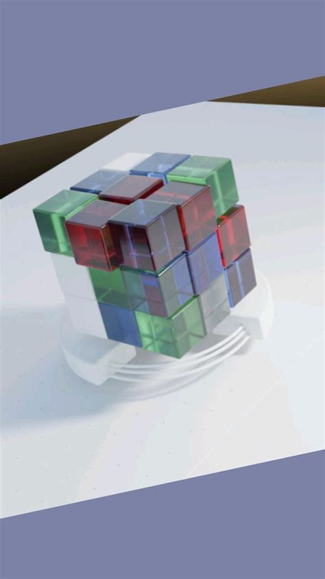 Cube Color Making In Blender Color Cube Blender