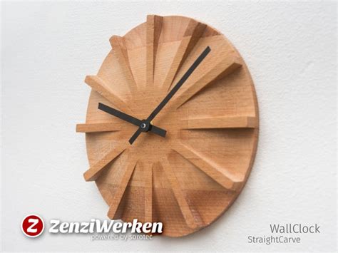Laser Cut Clock Face “straightcarve” Cnc Free Vector Download