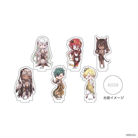 アクリルぷちスタンド「神々の悪戯」02ブラインド6種グラフアートイラスト｜アニメ・キャラクターコラボグッズのecならeeo