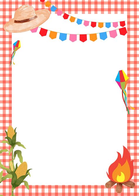 Moldura Para Fotos Festa Junina 3 Fazendo A Nossa Festa Khondrion