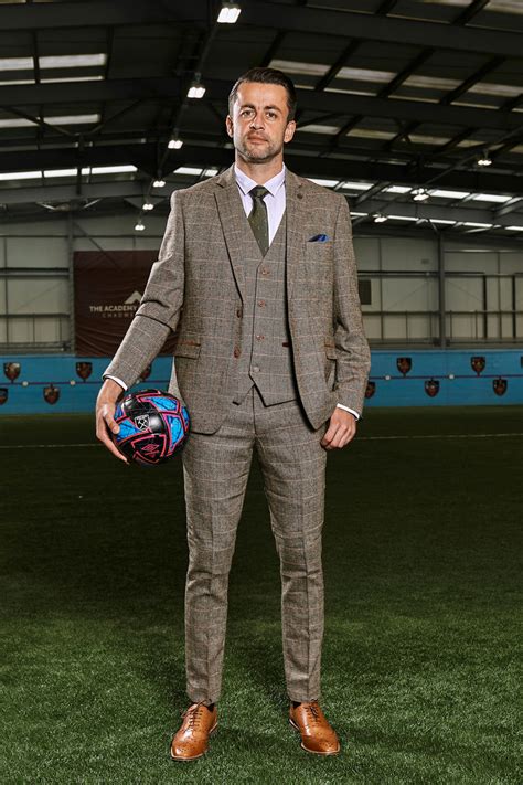 Ted Tan Tweed Check Three Piece Suit Marc Darcy