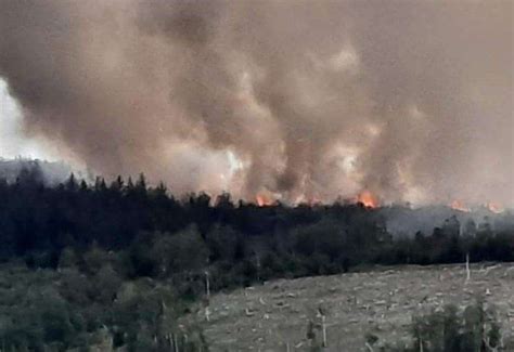 Update Fire Crews Make Progress Tackling Inverness Shire Wildfire