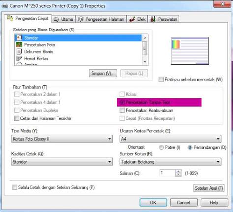 Cara Print Full Kertas Di Word 2010 IFaWorldCup Com