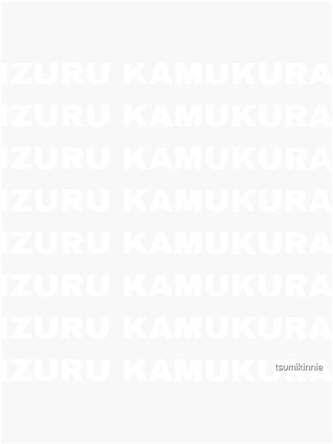 Izuru Kamukura X 7 Sticker By Tsumikinnie Redbubble