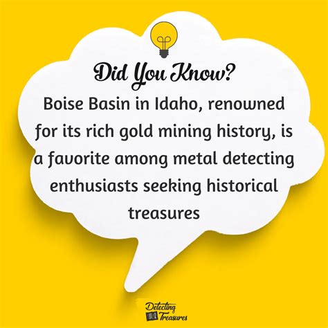 18 Best Places To Metal Detect In Idaho Map 2024