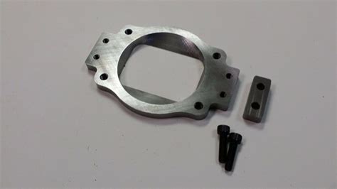 Stainless T6 Divided To 40 Inch Inlet Tabs Transition Turbo Flange 1