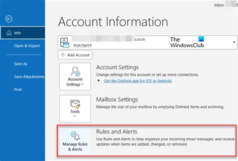 Disable Or Enable Out Of Office Reply In Outlook