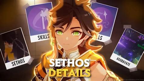 Sethos Materials Genshin Impact Guide To All Ascension And Talent Mats
