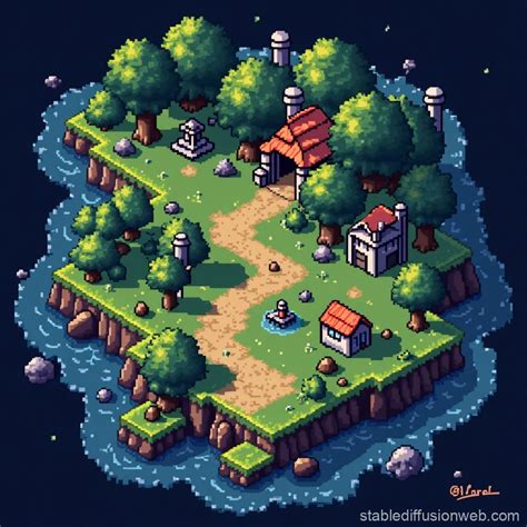 Tile Based Map For Rpg Stable Diffusion Online