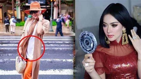 SYAHRINI HAMIL Perut Kian Membuncit Jadi Sorotan Saat Pamer Foto Di