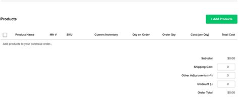 How To Create A New Pos Purchase Order