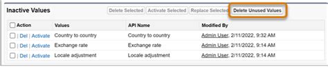 Clean Up Inactive Picklist Values Beta Cloudely
