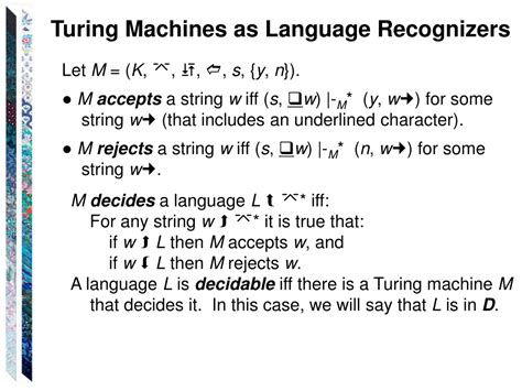 Ppt Tm Variations Encoding A Tm Universal Turing Machine Powerpoint
