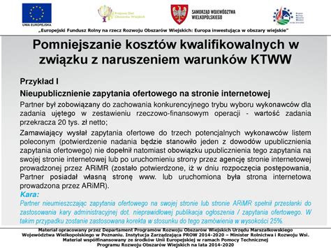Programu Rozwoju Obszarów Wiejskich na lata ppt pobierz