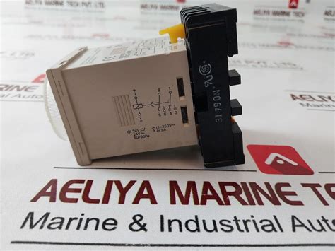 Omron H Cr A E Timer With Base Aeliya Marine