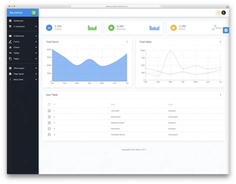 20 Best React Dashboard Templates For Killer Applications 2021 Colorlib