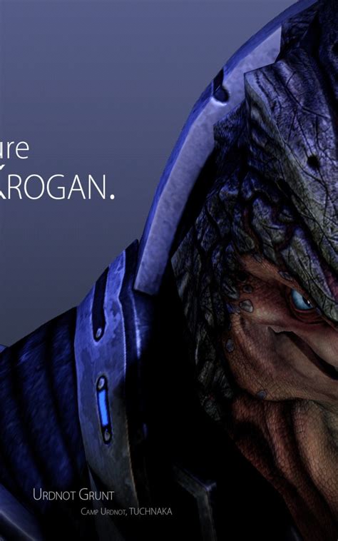 Download Wallpaper Mass Effect Krogan Grunt Section Games In