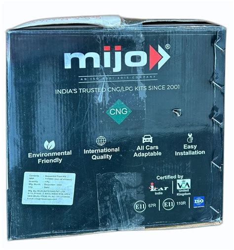 Mijo Premium Sequential CNG Kit For Cars At Box In Baramati ID