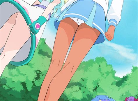 Hagoromo Lala Hoshina Hikaru Kaguya Madoka And Amamiya Erena Precure And 1 More Drawn By