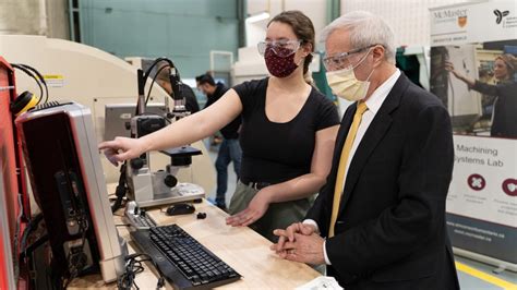 Minister Fedeli Tours Mmri With Demonstration From Award Winning Mac