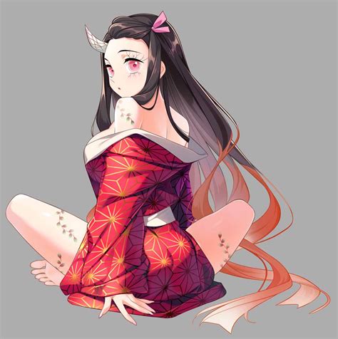 Kamado Nezuko Kimetsu No Yaiba Drawn By Kanekiyomiwa Danbooru