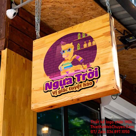 Vẽ Chibi Chú Ngựa Trời Mặc áo Nhiều Màu Trắng đang Pha Chế để Thiết Kế Logo