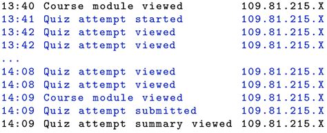 Sample Of An Exam Session Exam Type With Each Question On A Separate