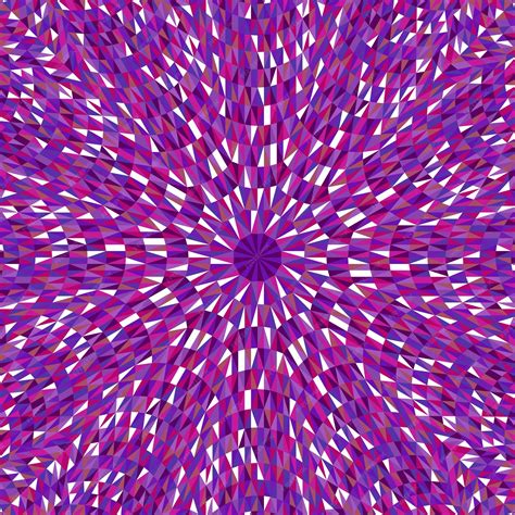 Premium Vector Hypnotic Abstract Round Tile Mosaic Pattern Background Design