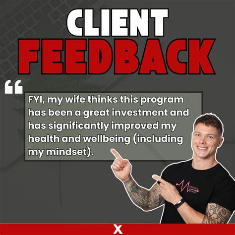 You Know Its Working When Your Wife Notices The Difference One Client