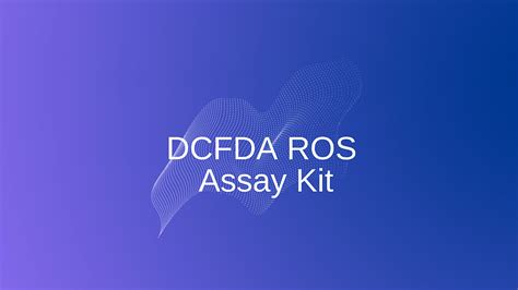Dcfda Ros Assay Kit Signosis