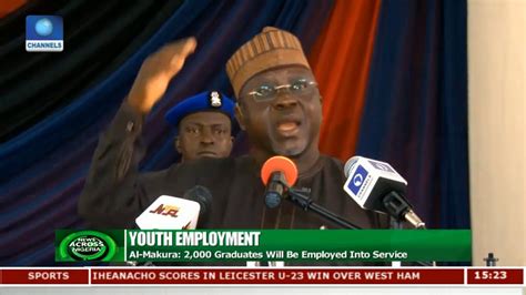 Nasarawa Govt To Employ 2000 Graduates Youtube