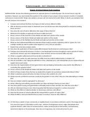 Study Guide Urban Patterns And Models In AP Human Geography Course Hero