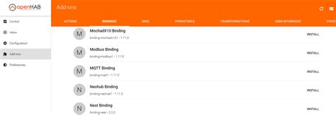 OpenHAB 2 0 On RPI 3 On Restart Loosing MQTT NTP Binding Bindings