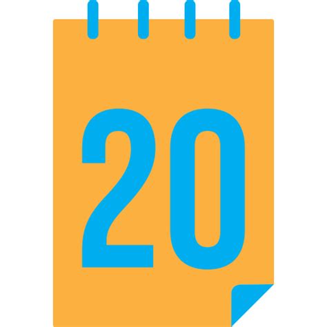 Twenty Generic Color Fill Icon