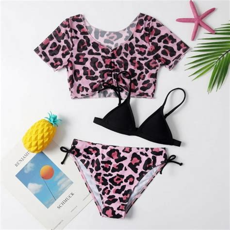 Uccdo Girls Bikinis Swimsuits Big Girls Beach Bathing Suit Swimwear 3