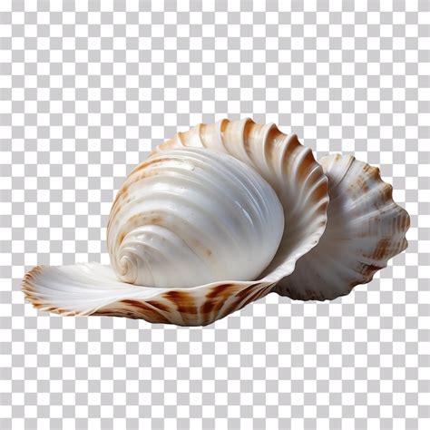 Premium Psd Realistic Sea Shell Isolated On White Background