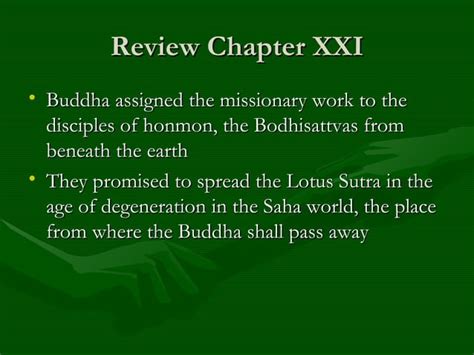 The Lotus Sutra Chapter 22 | PPT
