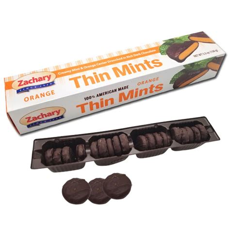 Zachary Orange Thin Mints 55oz 12ct I Got Your Candy