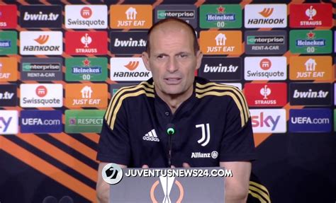 Conferenza Stampa Allegri Tutti Vogliamo La Finale Bremer Out