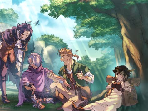 Tressa Colzione Therion Cyrus Albright And Alfyn Greengrass Octopath Traveler And More