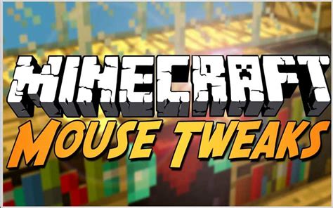 Mouse Tweaks 1122 Minecraft Pc